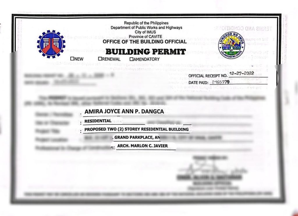 FINISHED PROJECT: DANGCA RESIDENTIAL @ GRAND PARKPLACE, IMUS – Lagman ...