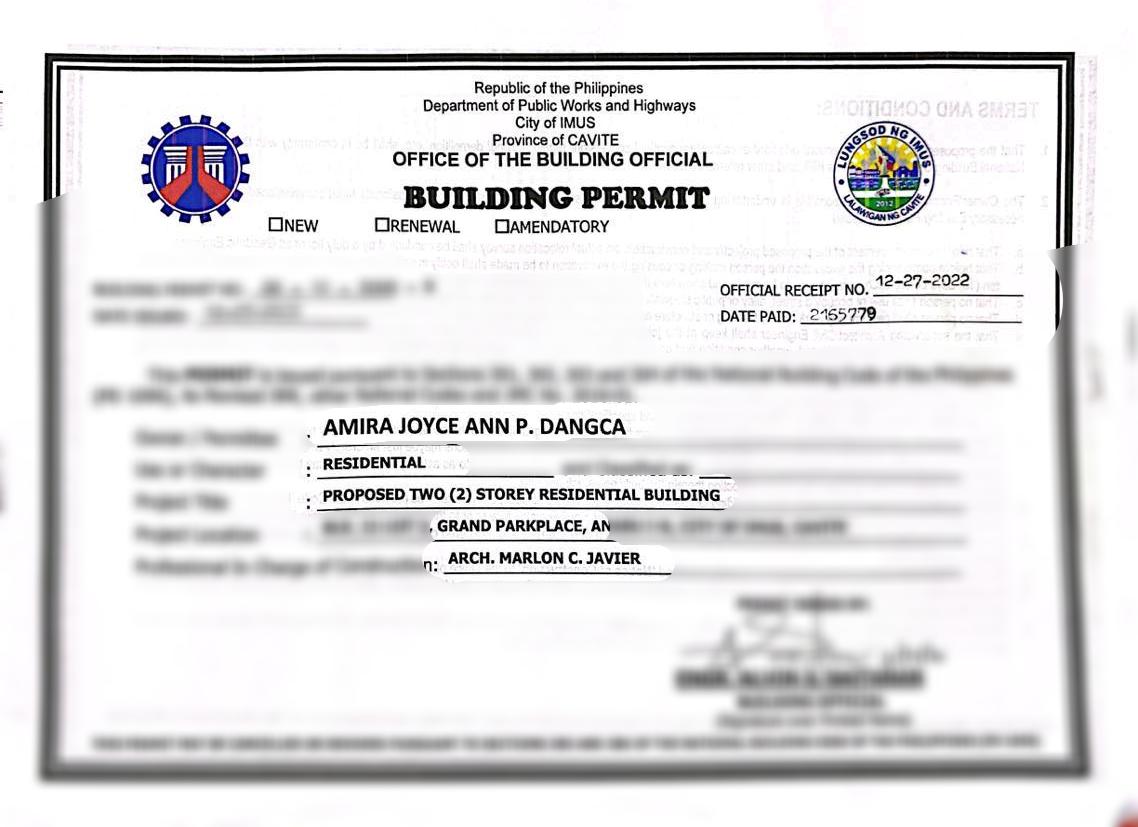 FINISHED PROJECT: DANGCA RESIDENTIAL @ GRAND PARKPLACE, IMUS – Lagman ...